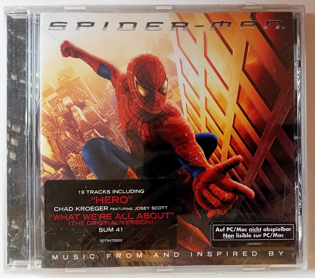 Spider-man Music From and Inspired by CD 2002 Brand New Sealed - Etsy