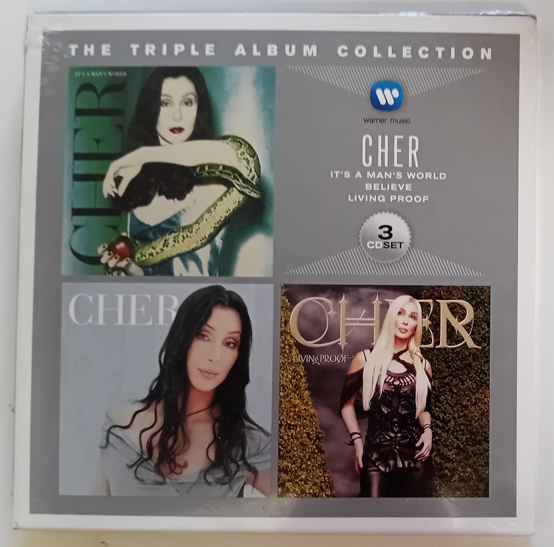 Cher the Triple Album Collection 3CD Box Set Remastered 2012 Brand New Sealed - Etsy