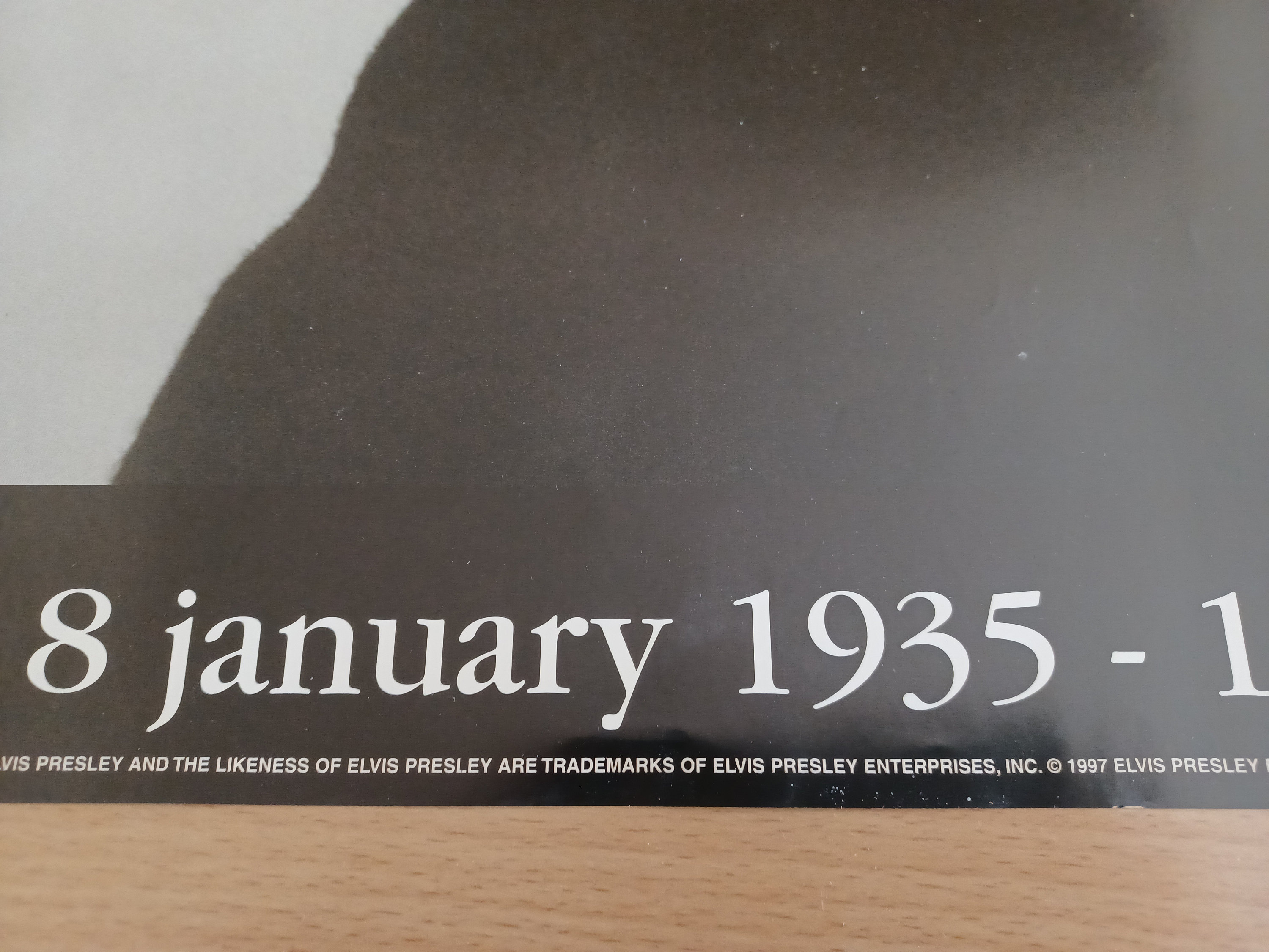 Elvis Presley Authentic Licensed 1997 Poster - Etsy