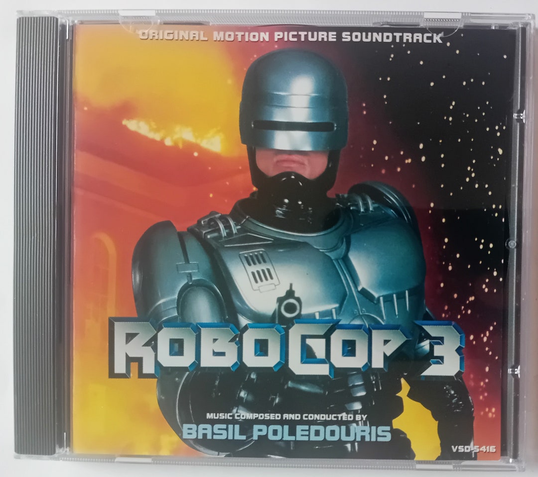 Robocop 3 Original Soundtrack CD 1993 Basil Poledouris Brand New - Etsy