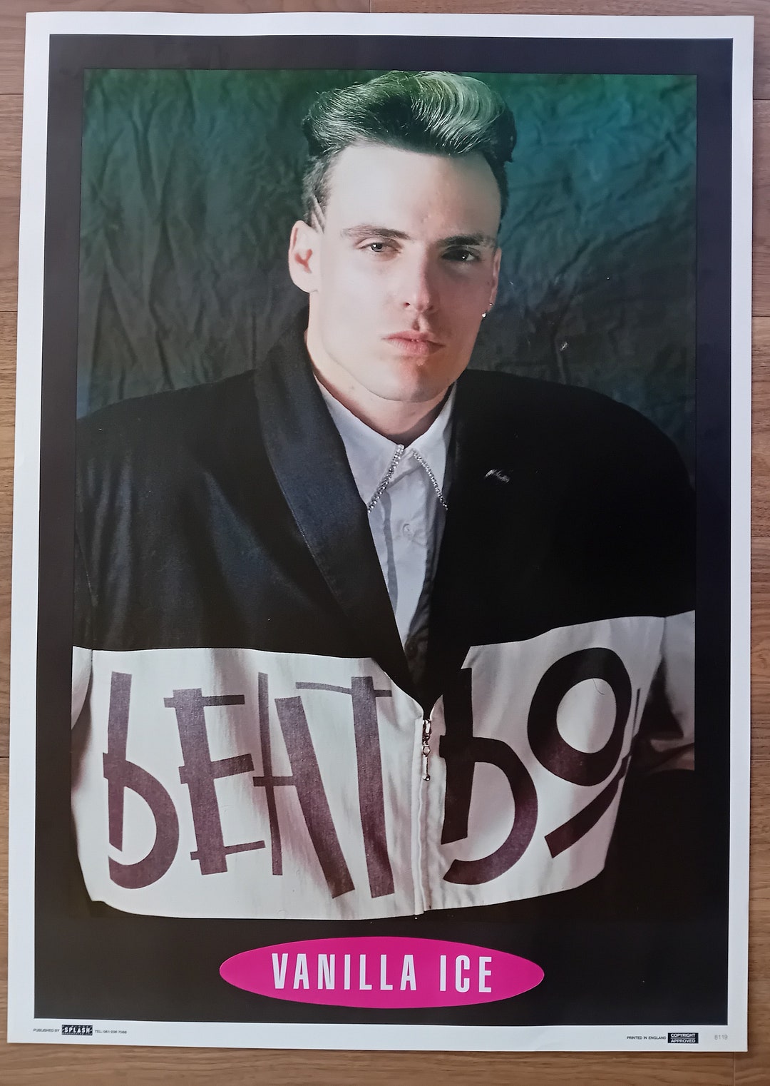 Vanilla Ice Original 1990's Poster - Etsy