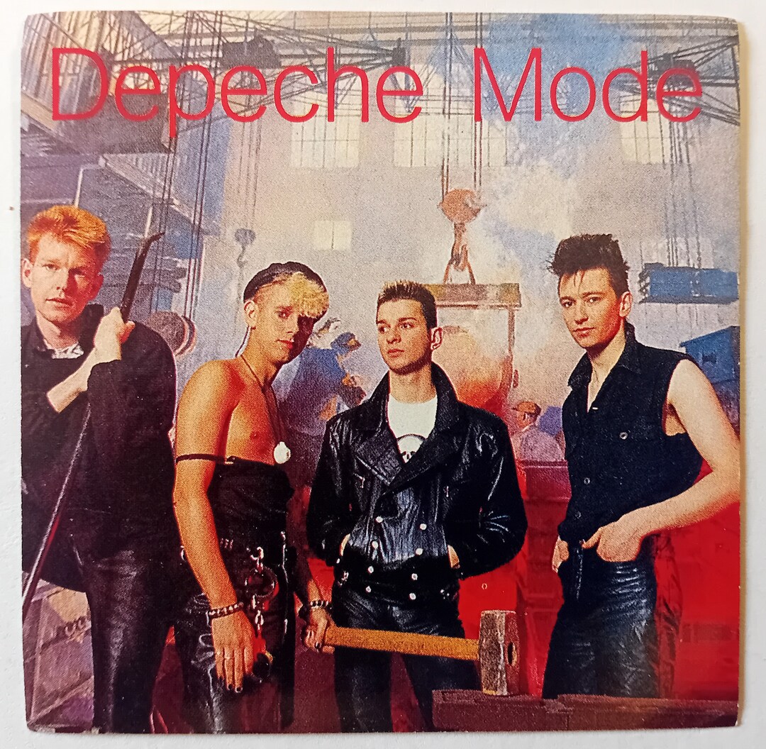 Depeche Mode 1980's Vintage Sticker - Etsy