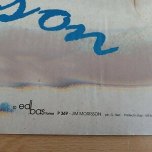 Jim Morrison Original 1980's Poster - Etsy