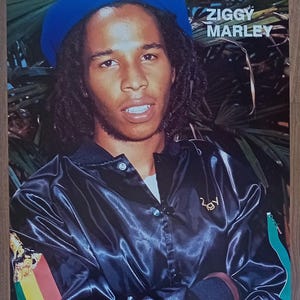 Ziggy Marley Original Vintage 1990's Large Poster - Etsy