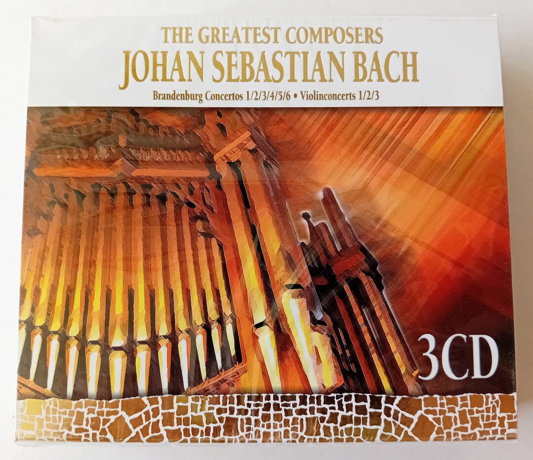 Johan Sebastian Bach 3CD Box Set 2006 Brand New Sealed - Etsy