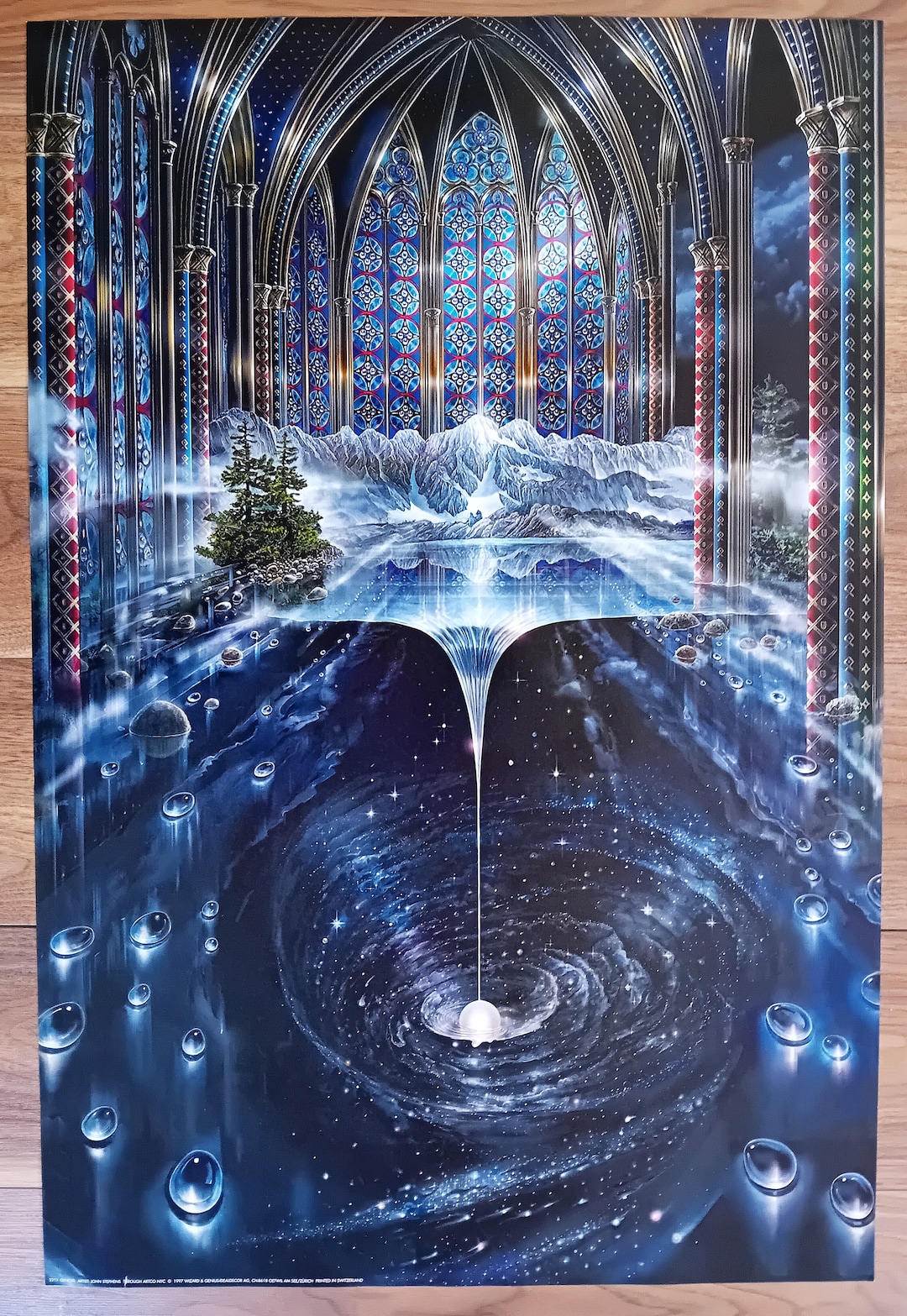 Genesis - Art by John Stephens 1997 Original Poster - Etsy