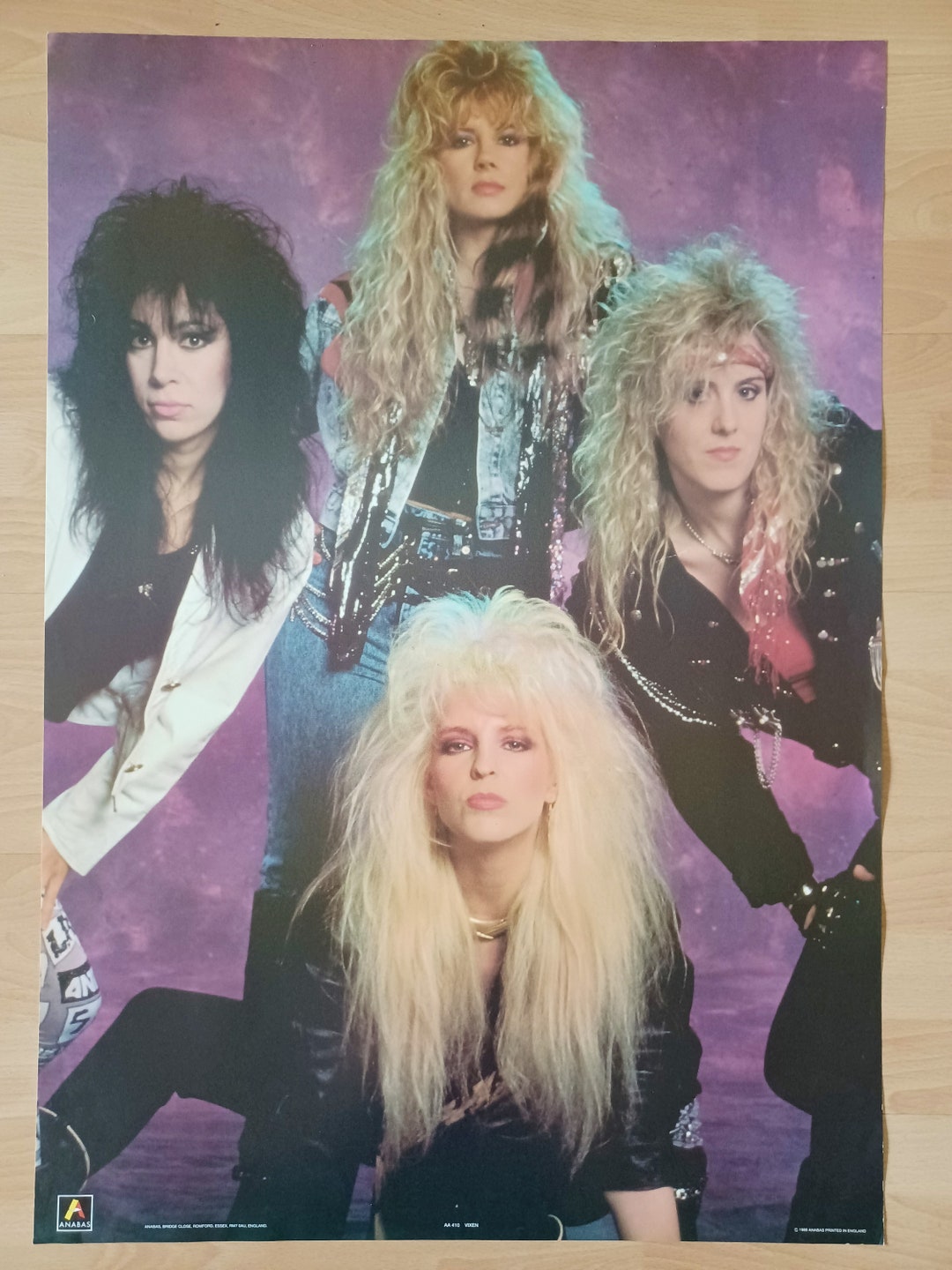 Vixen Authentic 1989 Poster - Etsy
