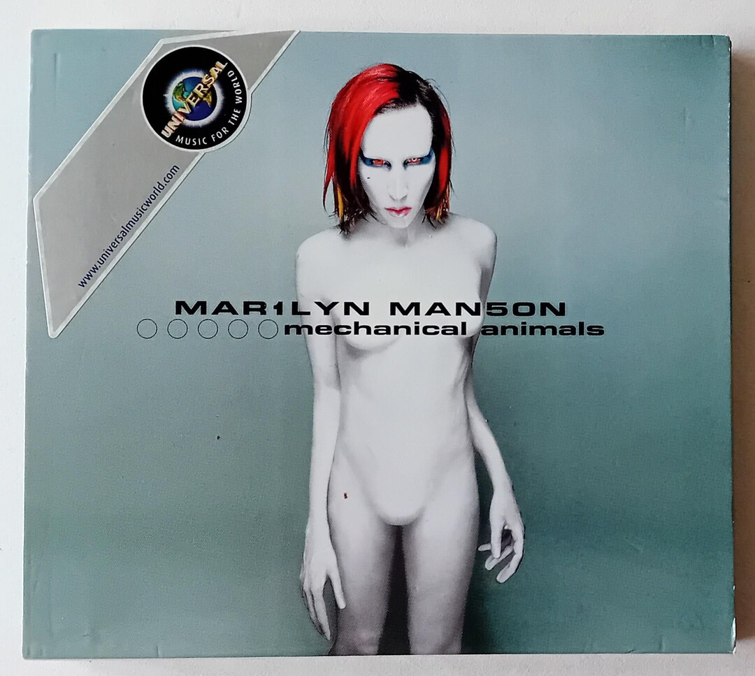 Marilyn Manson Mechanical Animal CD 1998 Brand New - Etsy