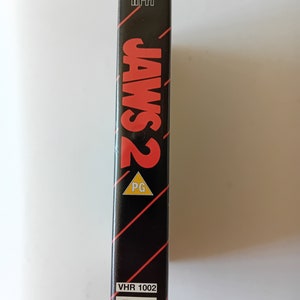 Jaws 2 VHS Video Tape PAL Horror - Etsy
