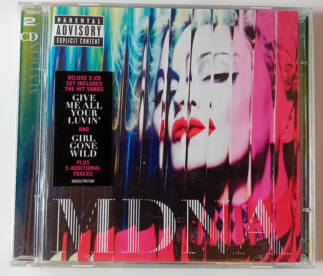 Madonna Mdna 2cd Deluxe Edition 2012 Brand New Etsy Australia