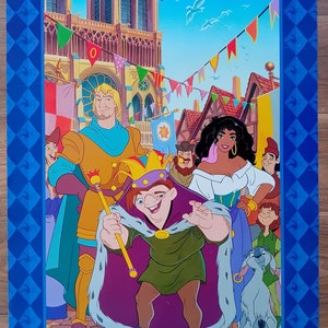 The Hunchback of Notre Dame Original 1990's Vintage Poster - Etsy