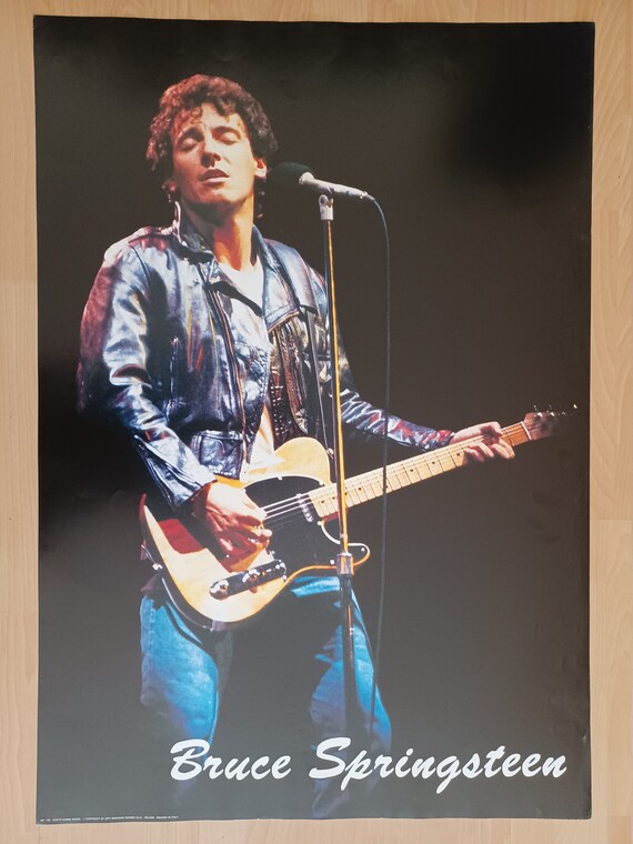 Bruce Springsteen Authentic Vintage 1980's Poster | Etsy