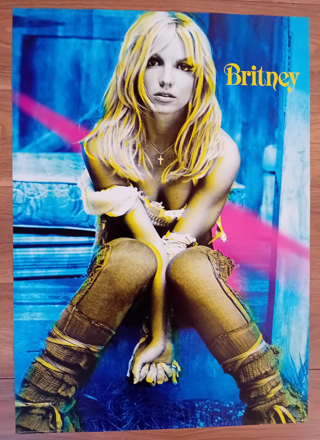 Britney Spears Original 2001 Poster - Etsy