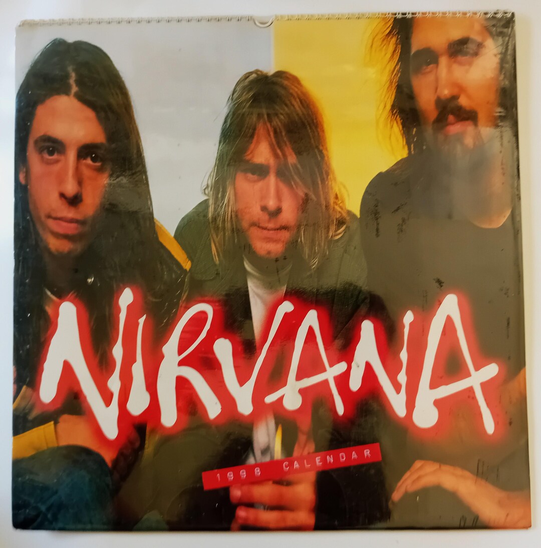 Nirvana 1998 Calendar Vintage Sealed - Etsy