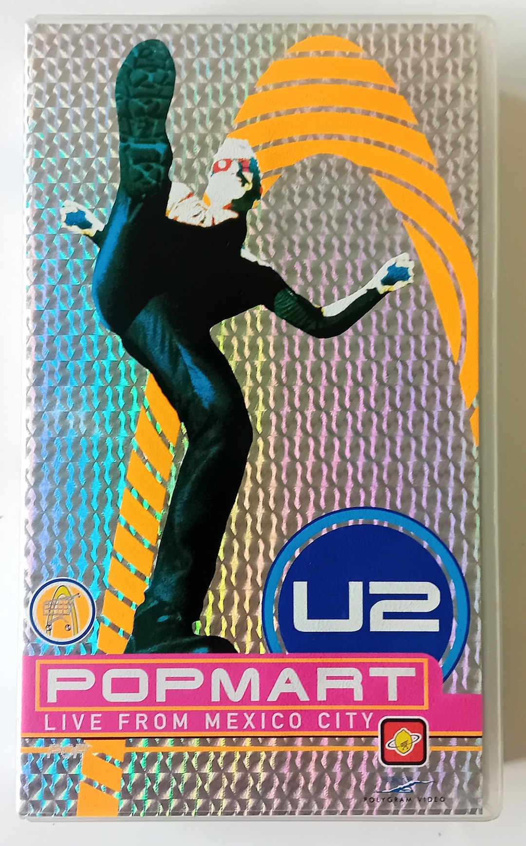 U2 Popmart Live From Mexico City Vhs Tape Pal 1998 Etsy
