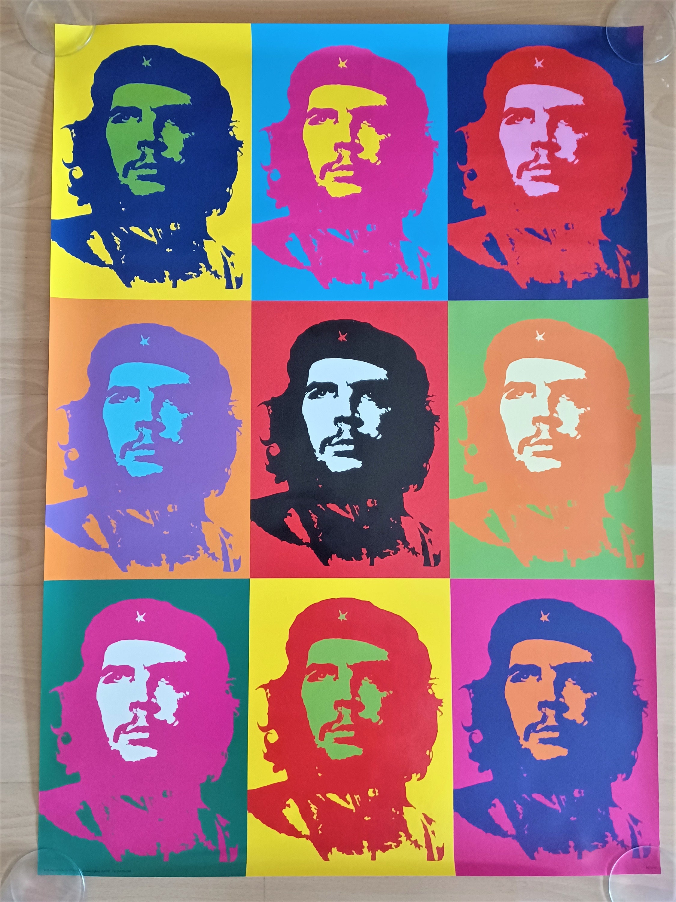 Che Guevara Original 1990's Pop Art Poster - Etsy