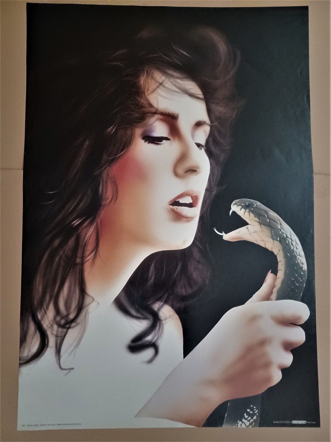 Snake Lover Original 1986 Vintage Poster - Etsy