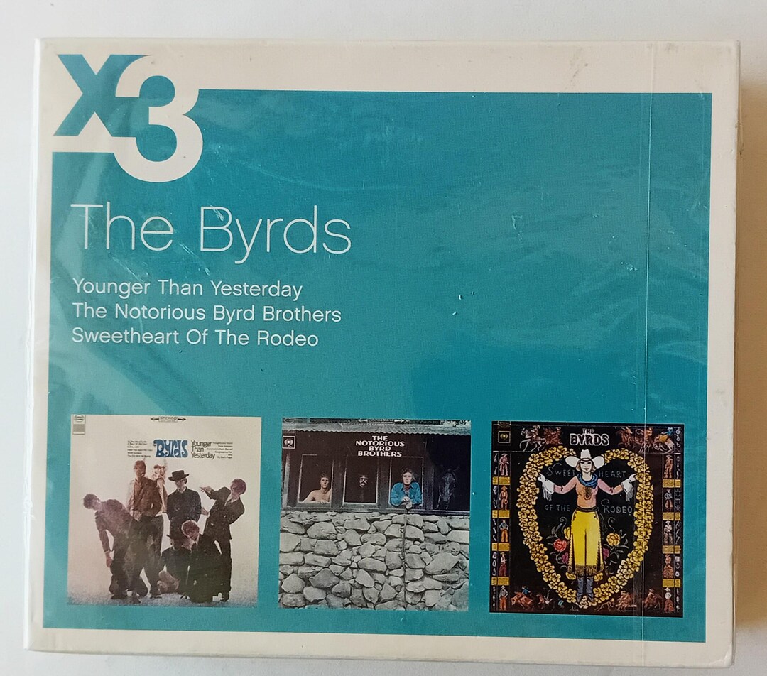 The Byrds X3 - 3CD Box Set 2007 Brand New Sealed - Etsy