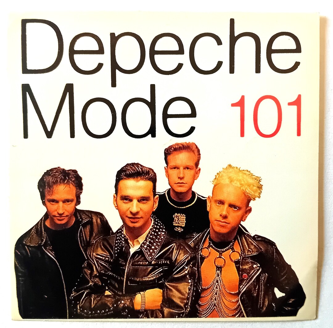 Depeche Mode 101 1980's Vintage Sticker - Etsy