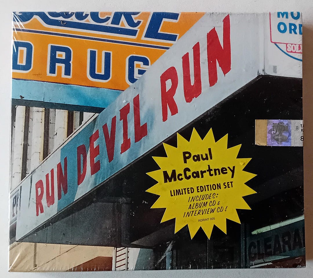Paul Mccartney - Run Devil Run - 1999 2CD Limited Edition Brand New ...