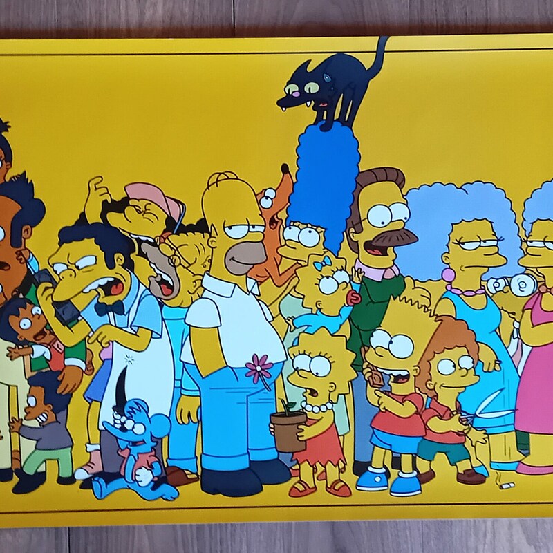 Simpsons Poster - Etsy UK