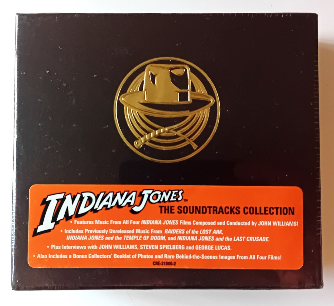 Indiana Jones John Williams 5CD Box Set Soundtrack Collection 2008 ...