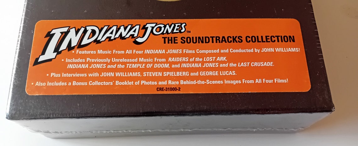 Indiana Jones John Williams 5CD Box Set Soundtrack Collection 2008 ...