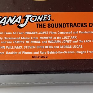 Indiana Jones John Williams 5CD Box Set Soundtrack Collection 2008 ...