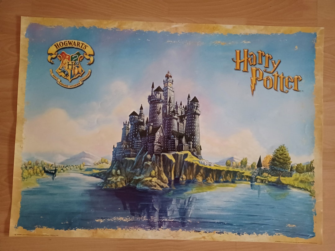 Harry Potter Hogwarts 2001 Original Licensed Poster - Etsy