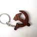 Wooden Hammer and Sickle Keychain, Communist Symbol Keychain, Russian ...