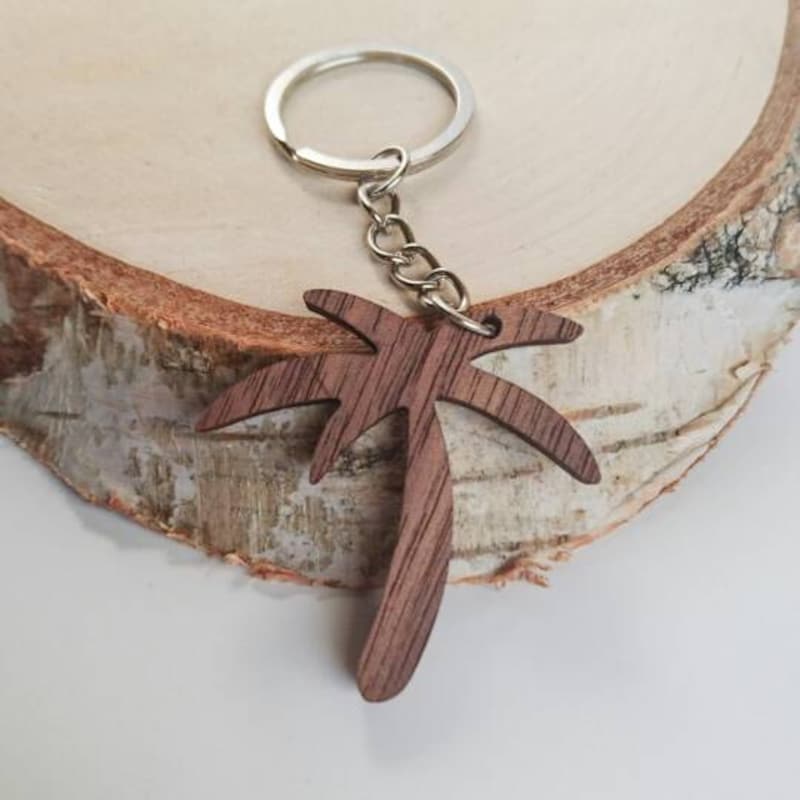 Tree Keychain - Etsy