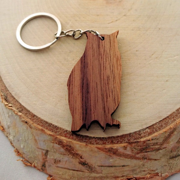Owl Keychain - Etsy