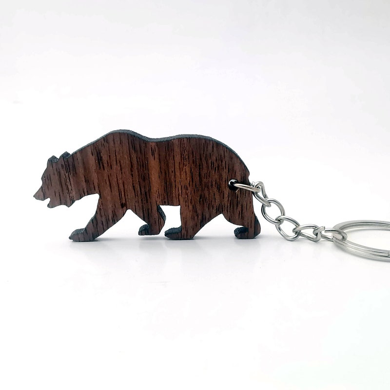 Bear Keychain - Etsy
