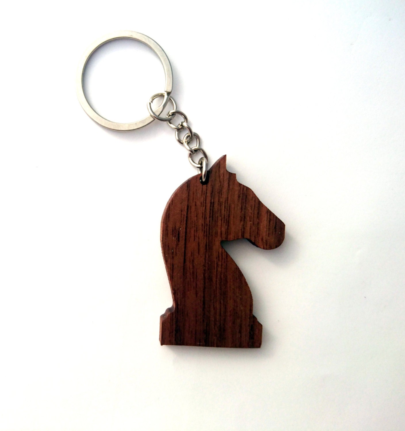 Wooden Chess the Knight Keychain Chess Horse Keychain Chess - Etsy