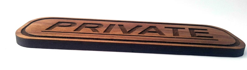 PRIVATE Door Sign Public Sign Restaurant Decor Wooden Sign | Etsy