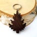 Spruce Tree Wooden Keychain, Christmas Tree Keychain, Nature Keychain ...