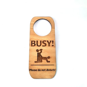 Personalized Do Not Disturb Wooden Door Sign, Door Sign, Busy Sign ...