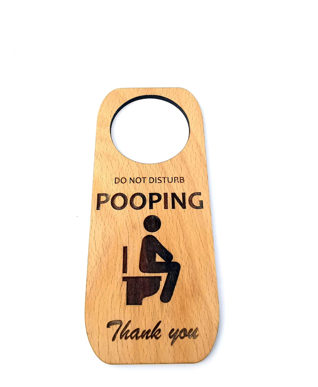 Personalized Do Not Disturb Wooden Door Sign, Door Sign, Pooping Sign ...