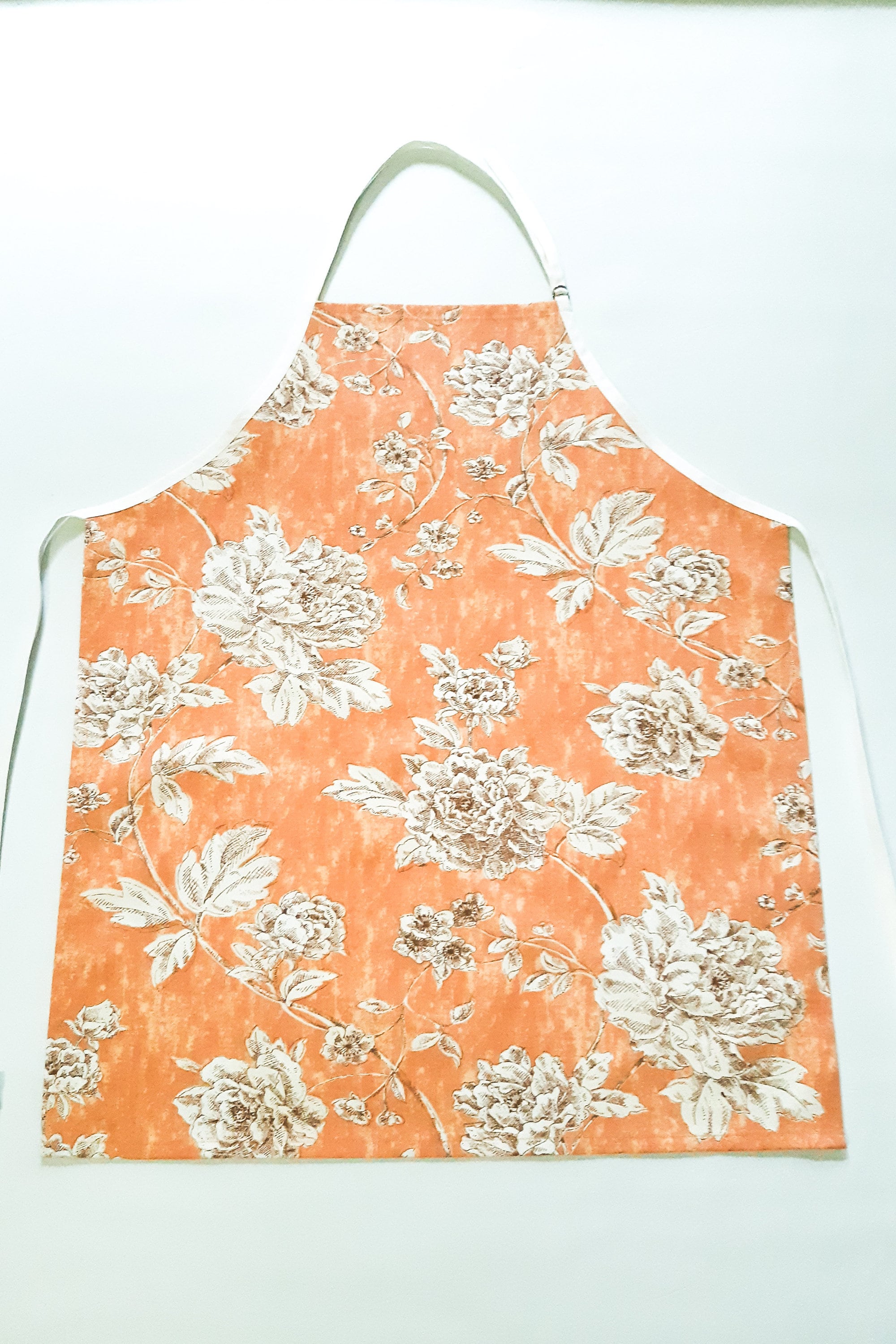 Orange Vintage Roses Shabby Chic Apron Kitchen Apron - Etsy