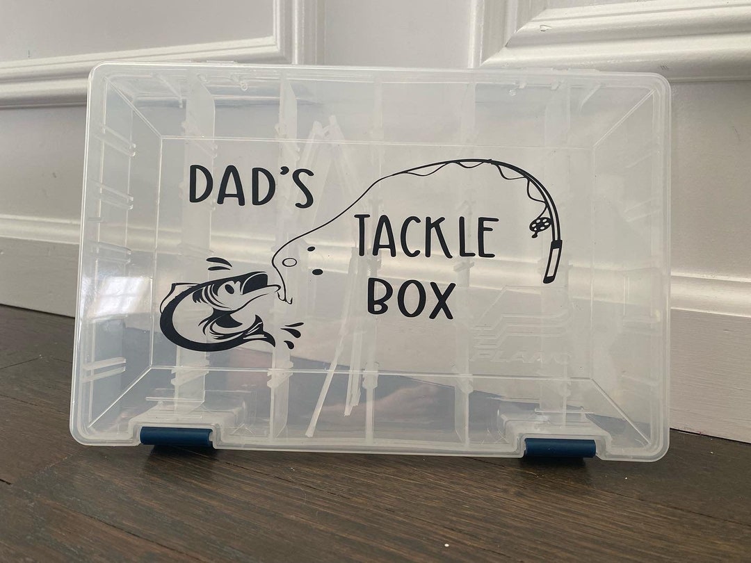 Tackle Box, Fishing Box, Personalized Fishing Box, Fishing Gift ...