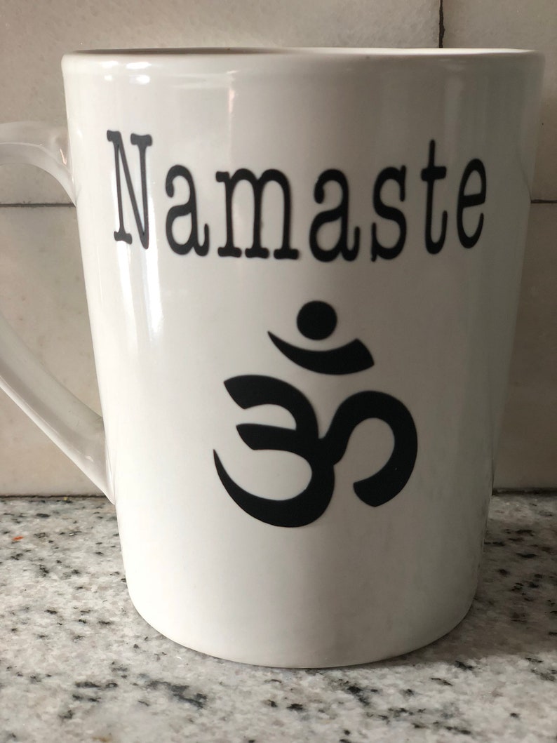 Namaste Mug Yoga Mug Namaste Yoga Teacher Gift Yoga Coffee - Etsy