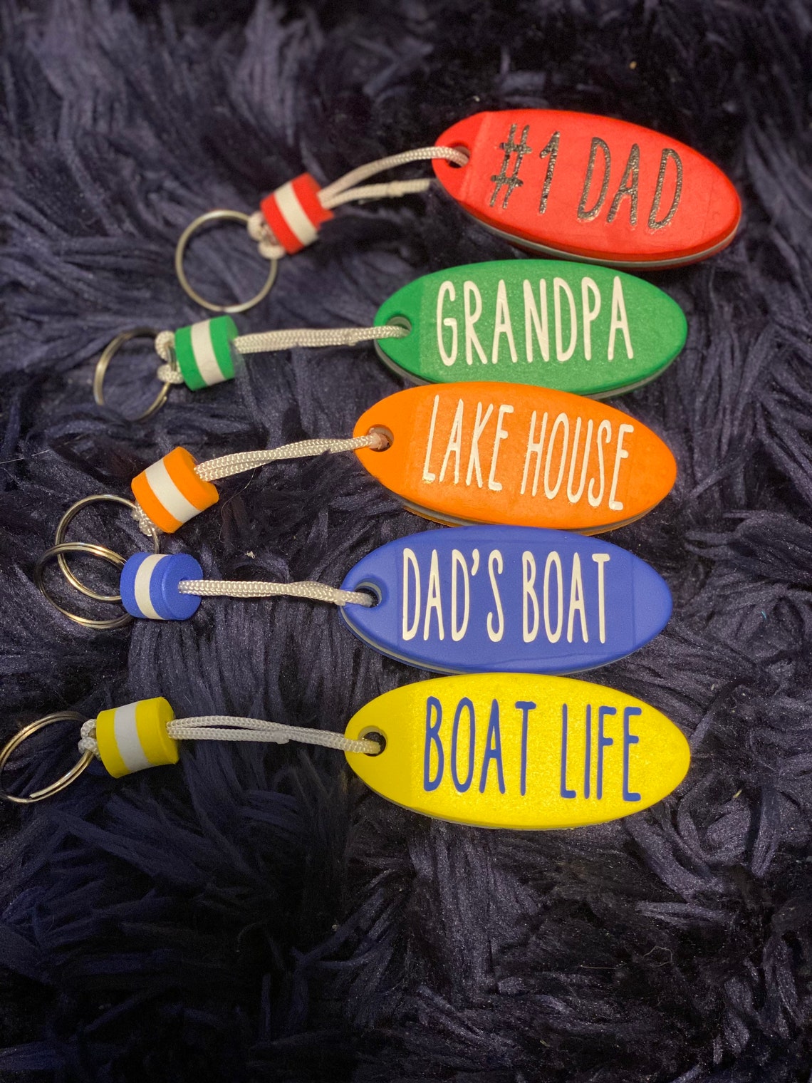 Floating keychain floating keychain personalized key chain | Etsy