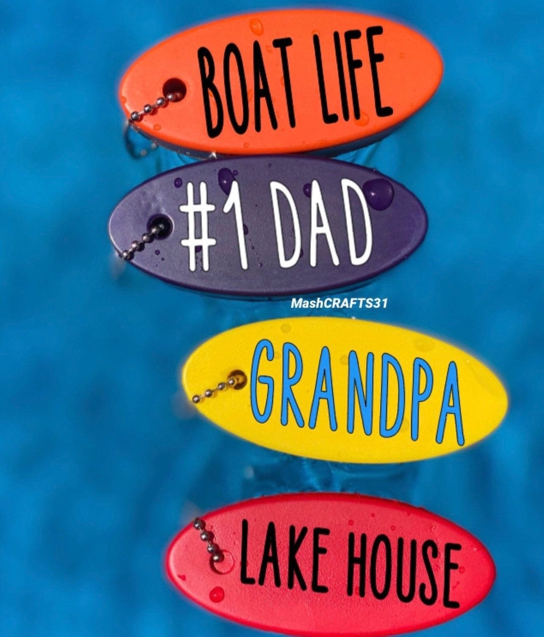 Floating Keychain. Personalized Floating Keychain! Looking for a Father ...