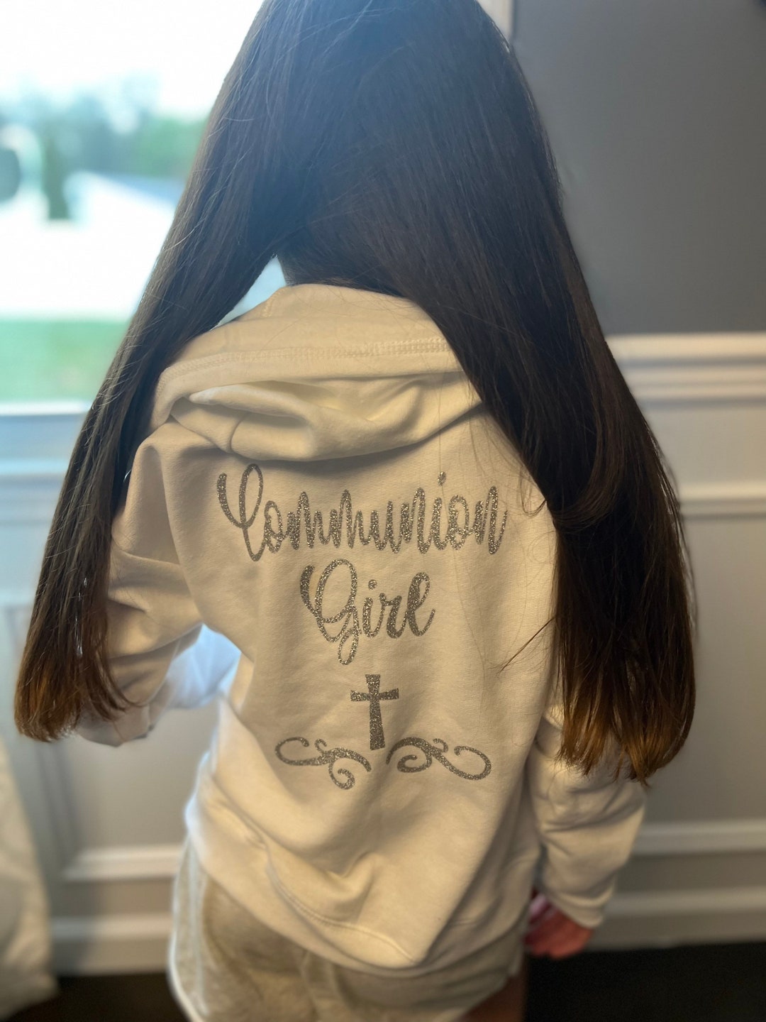 Communion Shirt, Communion Zip Up, Communion Sweatshirt, Cross Zip Up ...