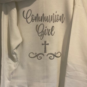 Communion Shirt, Communion Zip Up, Communion Sweatshirt, Cross Zip Up ...