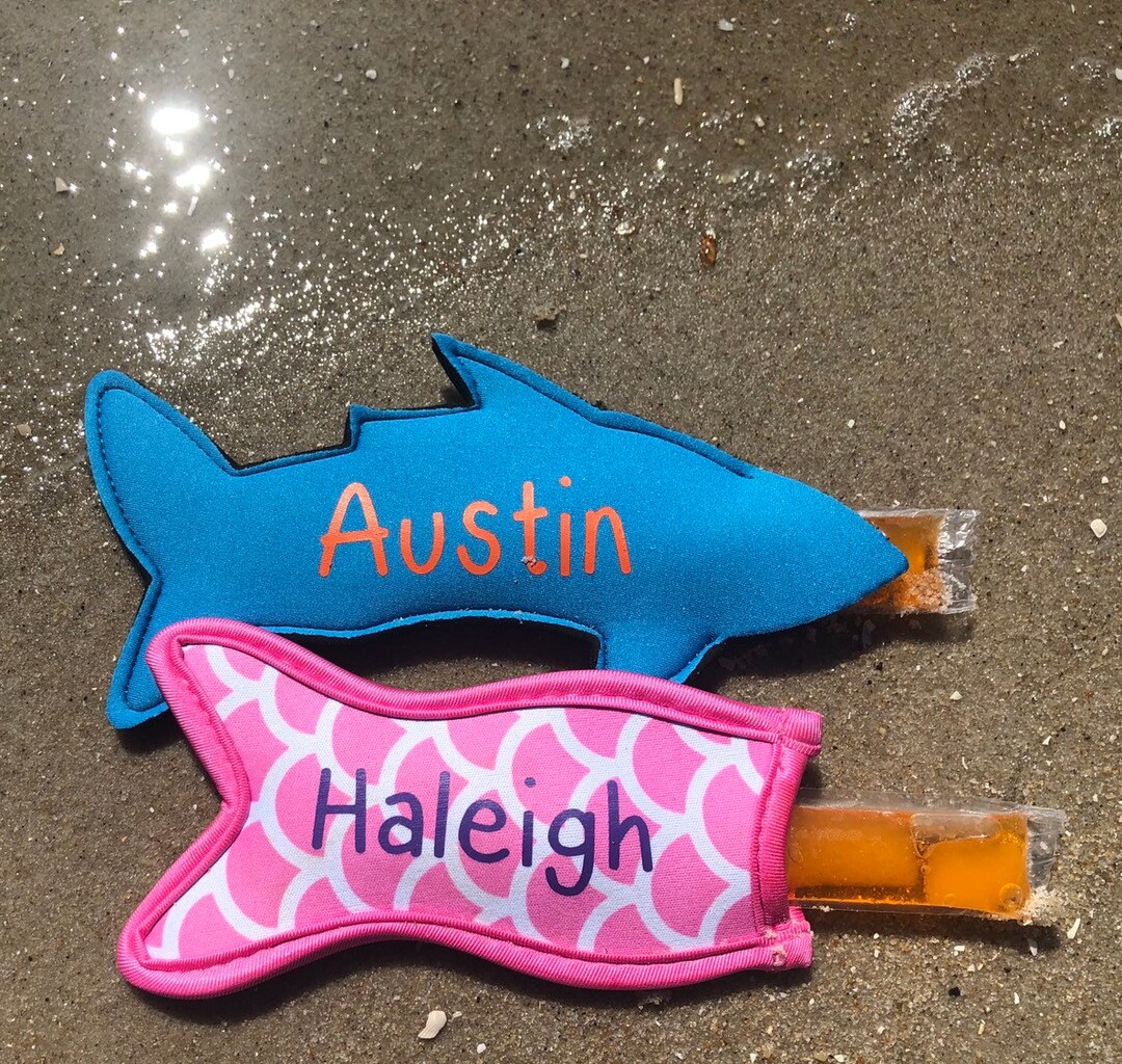 Shark Ice Pop Holder, Mermaid Ice Pop Holder, Posticle Holder ...