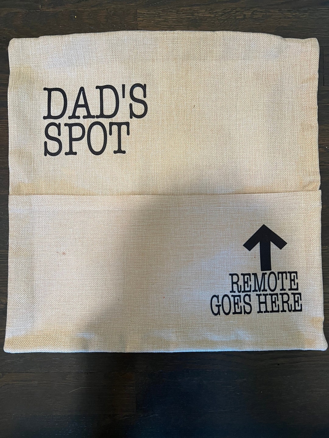 Dads Spot, Remote Control Holder, Tv Clicker Holder, Dad Gift, Father’s ...