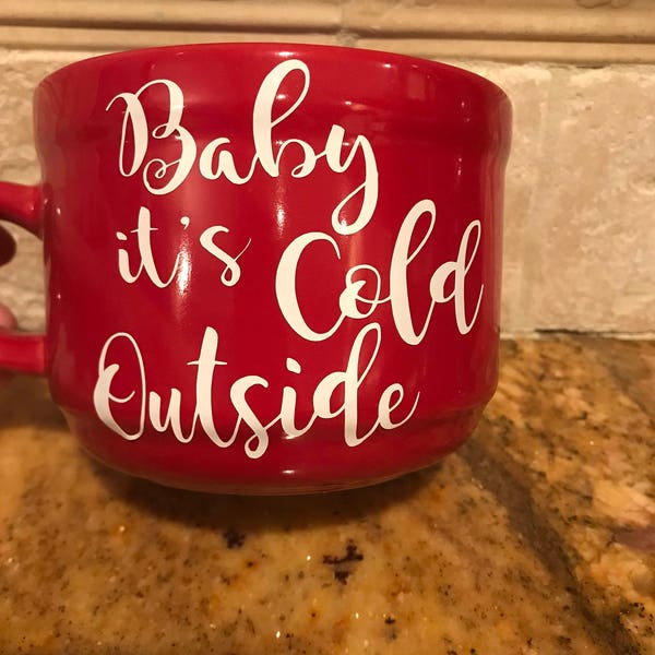 Baby Its Cold Outside Mug - Etsy