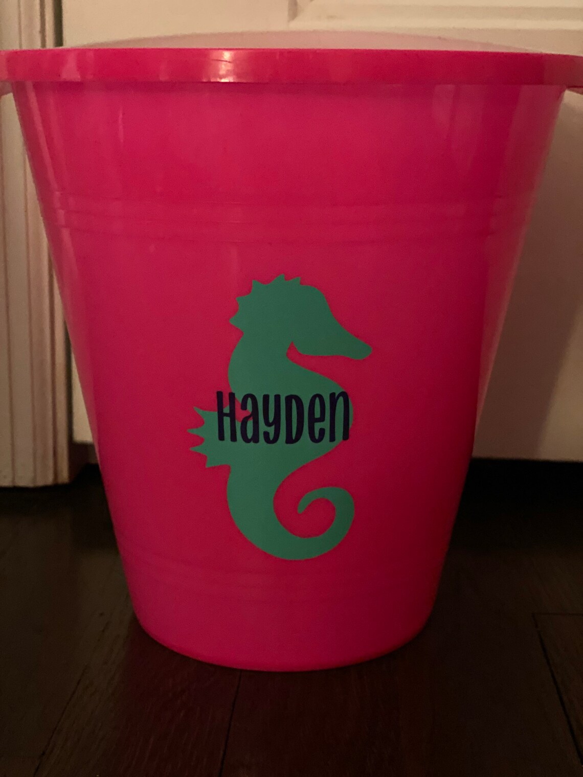 Personalized Beach Pail, Beach Bucket, Name Bucket, Sand Toy, Beach Toy ...