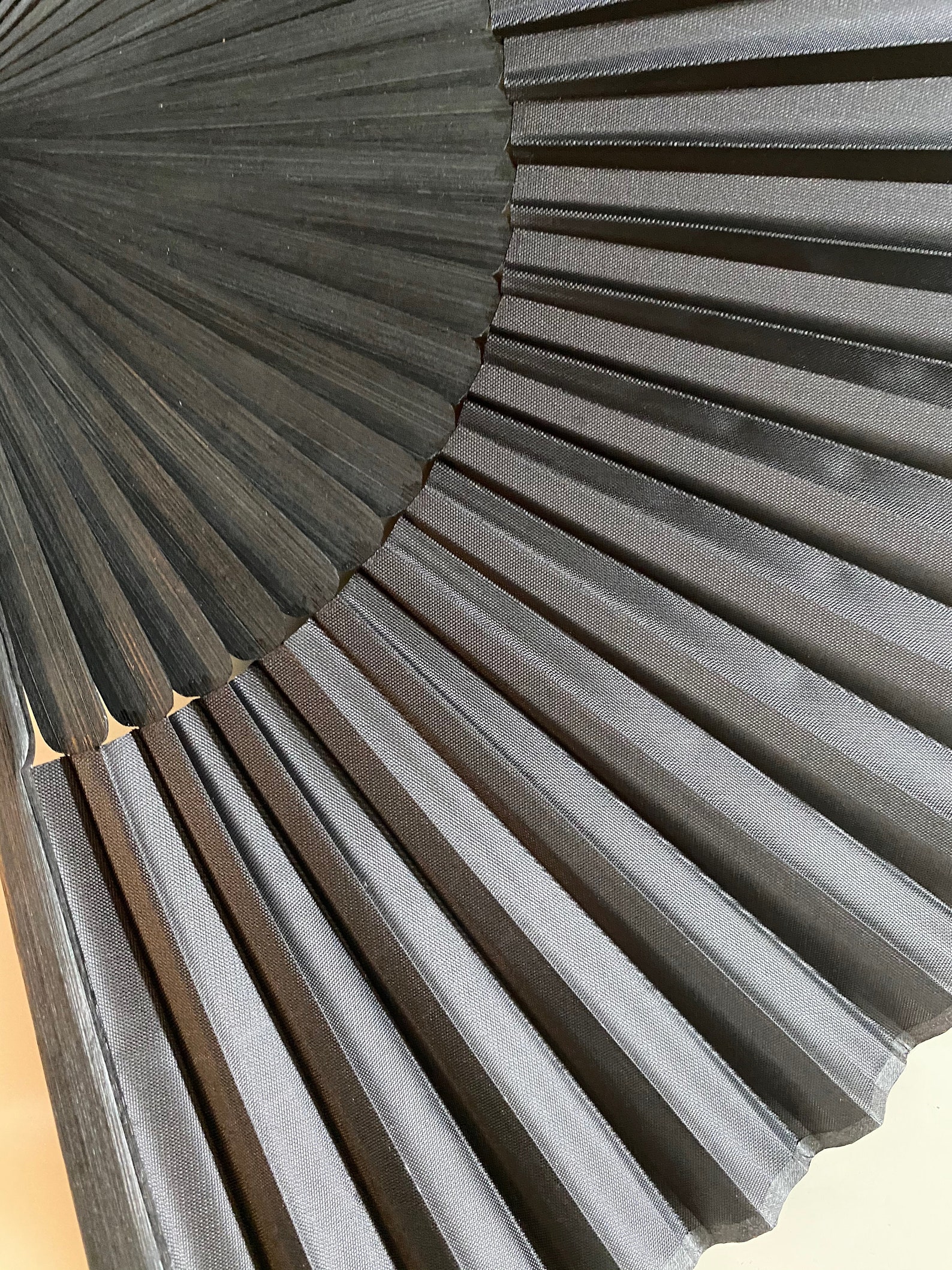 Black Hand Fan handheld Folding Fan Man Hand Fanboy Hand | Etsy